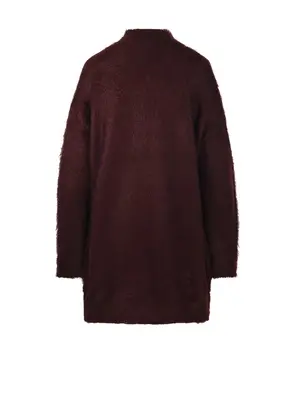 Max Mara Open Front Cardigan - Cherry