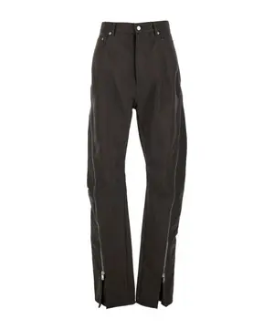 Rick Owens Bolan Banana Straight Leg Pants - Black