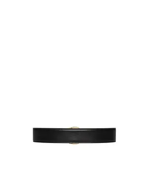 Gucci Interlocking G Buckle Belt - Black