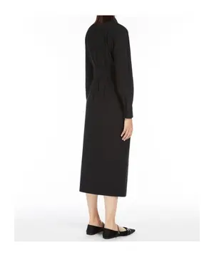 Max Mara Agrume Wrap Long-sleeved Midi Dress