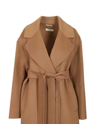 Max Mara Belted Heller Coat