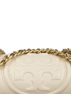 Tory Burch Fleming Convertible Small Shoulder Bag - Nude