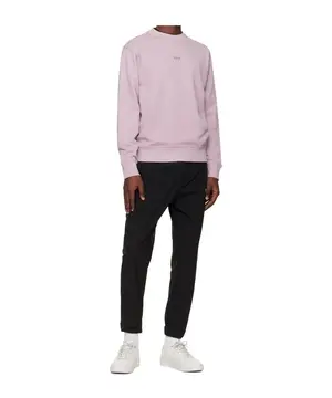 Hugo Boss Color-blocked Logo Long-sleeve Sweatshirt