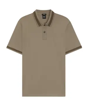 Hugo Boss Logo-detail Cotton Polo Shirt