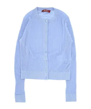 Max Mara Crewneck Button-up Cardigan