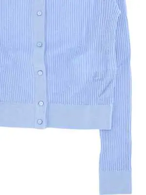 Max Mara Crewneck Button-up Cardigan