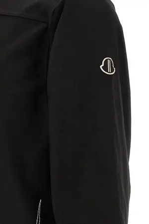Moncler Rick Owens Crewneck Short-sleeved T-shirt - Black