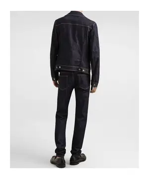 Dolce & Gabbana Heraldic Patch Skinny Jeans - Blue