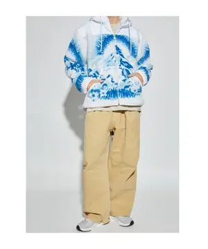 Casablanca Mountain Print Hooded Jacket