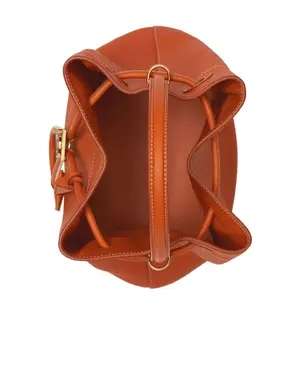 Burberry Tb Plaque Drawstring Bucket Bag