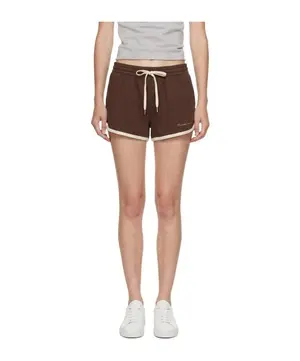 Marissa Chiara Elastic Waist Shorts - Khaki