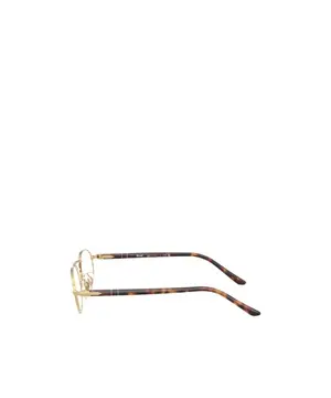 Persol Oval Frame Eyeglasses - Gold