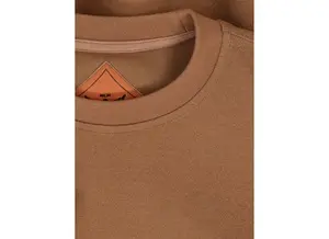 Mcm Logo Patch Crewneck Sweatshirt - Brown