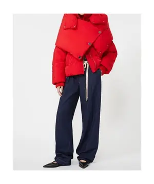Sportmax Nembi Pleat Detailed Jeans