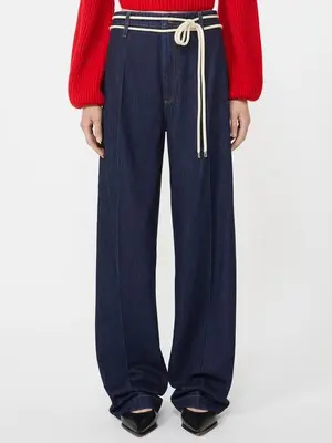 Sportmax Nembi Pleat Detailed Jeans - No