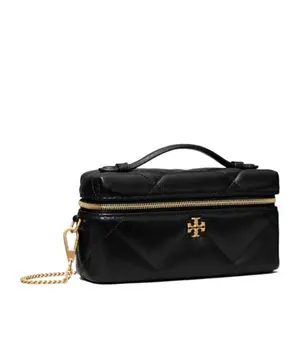 Tory Burch Kira Diamond Quilt Charm Vanity Case