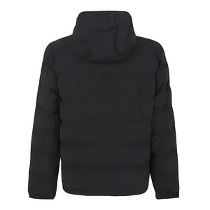 Aspesi Quilted Hooded Down Jacket - Black
