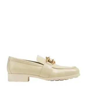 Bottega Veneta Square Toe Loafers With Horsebit Detail