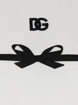 Dolce & Gabbana Dg Logo Embroidered T-shirt