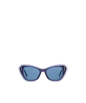 Dior Cat Eye Acetate Sunglasses - Blue