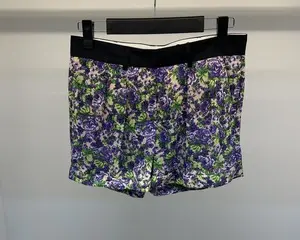 Max Mara Floral Patterned Shorts