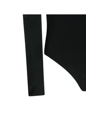 Alaïa Fluid Jersey Heart Bodysuit