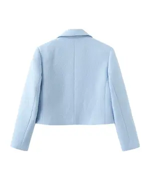 Marissa Chiara Long Sleeve Lapel Collar Jacket