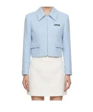Marissa Chiara Long Sleeve Lapel Collar Jacket