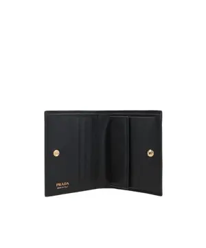 Prada Logo-stamp Bi-fold Wallet