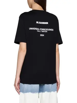 JIL SANDER Printed Crewneck T-shirt