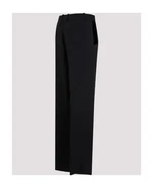 MUGLER Cut-out Wide-leg Trousers