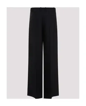 MUGLER Cut-out Wide-leg Trousers