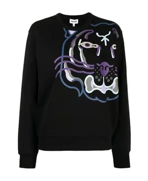 Kenzo Collared Sweatshirts Hoodies For Women