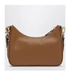 Prada Re-edition 2005 Zipped Shoulder Bag - Brown