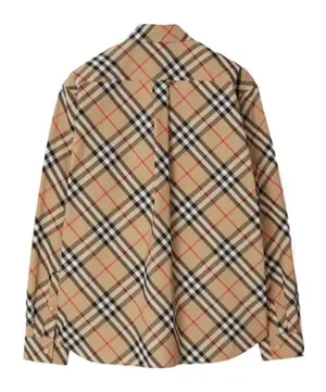 Burberry Long Sleeved Checked Shirt