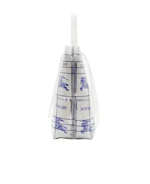 Burberry Logo Printed Tote Bag