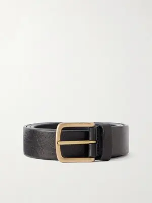 Anderson's 4cm Leather Belt - Black