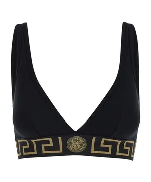 Versace V-neck Sports Bra