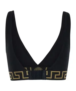 Versace V-neck Sports Bra