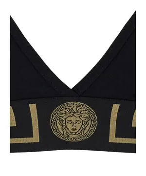 Versace V-neck Sports Bra