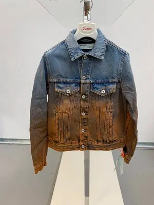 Off-White Gradient Denim Jacket