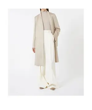 Max Mara Meana Turtleneck Knitted Jumper - Beige