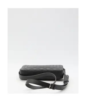 Celine Medium Messenger Bag In Calfskin With Triomphe Embossing