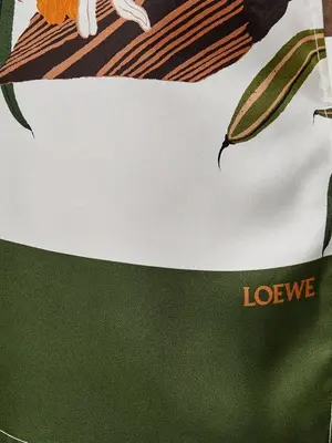 Loewe Graphic Print Panelled Shirt