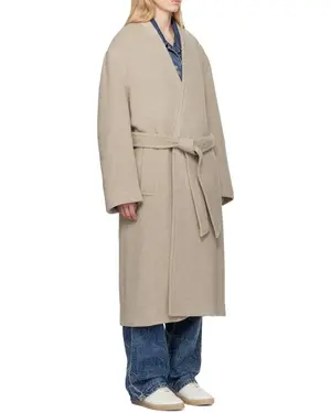 MAISON MARGIELA Belted Long Coat