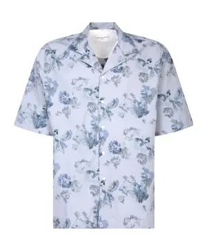 Officine Générale Floral Print Shirt