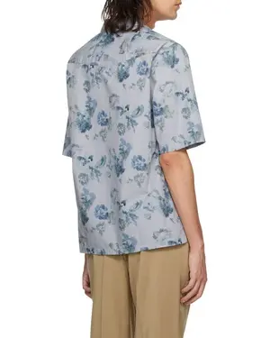 Officine Générale Floral Print Shirt