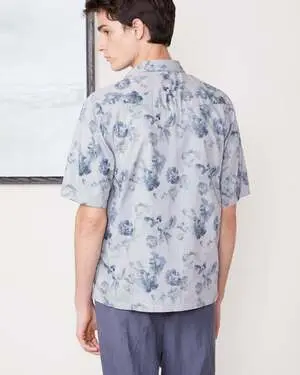 Officine Générale Floral Print Shirt