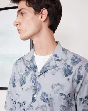 Officine Générale Floral Print Shirt