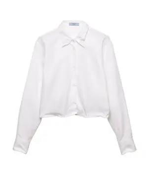Prada Shapeable Cotton Shirt